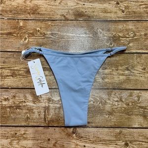 Siempre Golden | Swim | Nwt Siempre Golden Lust Bikini Bottom In Sky ...